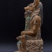 Seated Anubis Holding a Mummy Form With a Hapi son of Horus - Etsy