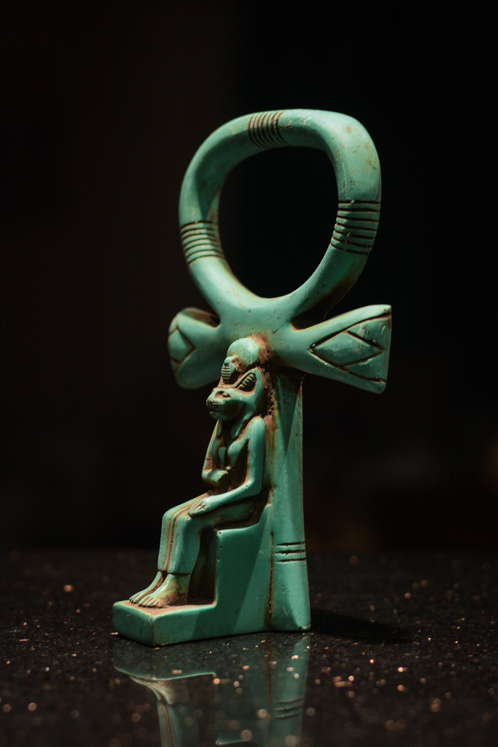 Ankh the Goddess Sekhmet God Anubis Includes a Scarab and Eye - Etsy