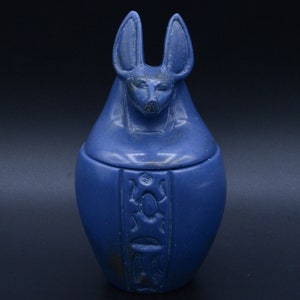 Canopic Jars Set of 4 Sons Four Horus Powder of Labs Casted Resin ...