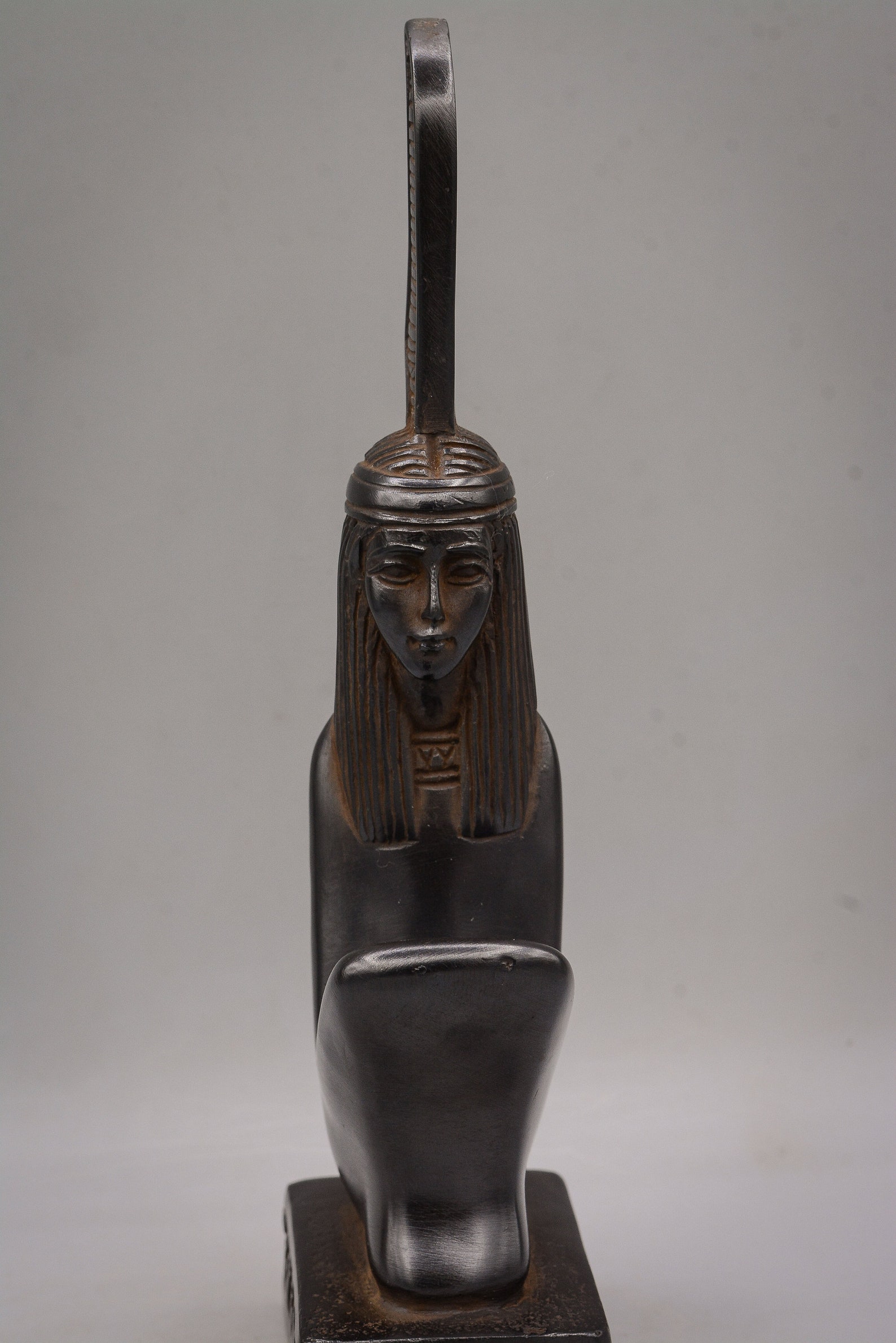 Statue Maat Goddess of Balance and Truth Black Figurine Handmade ...