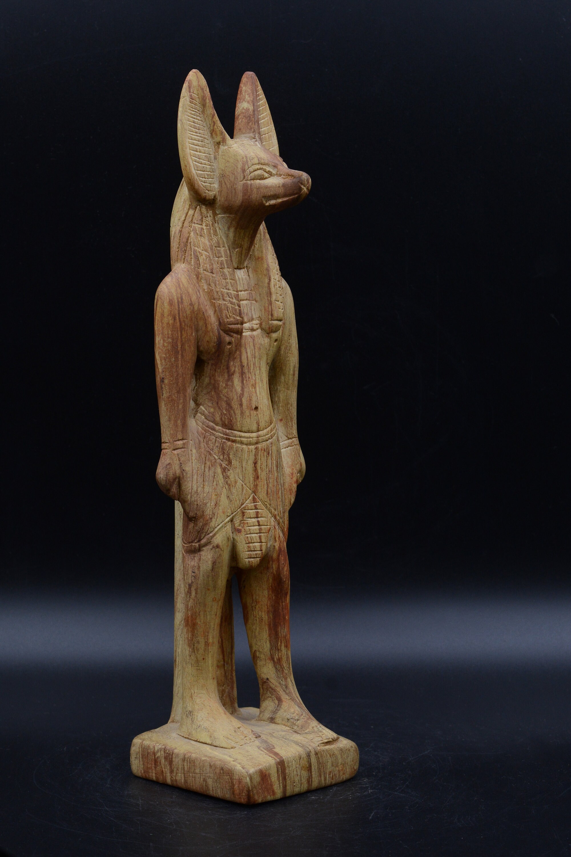 Unique Statue of God Anubis Hand Carving Vintage Stone Made in | Etsy