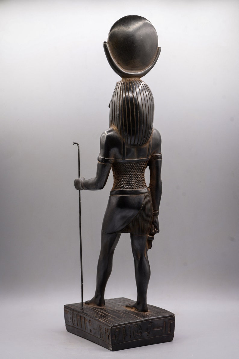 Statue Thoth God of the Moon and Wisdom Black Large Ancient - Etsy