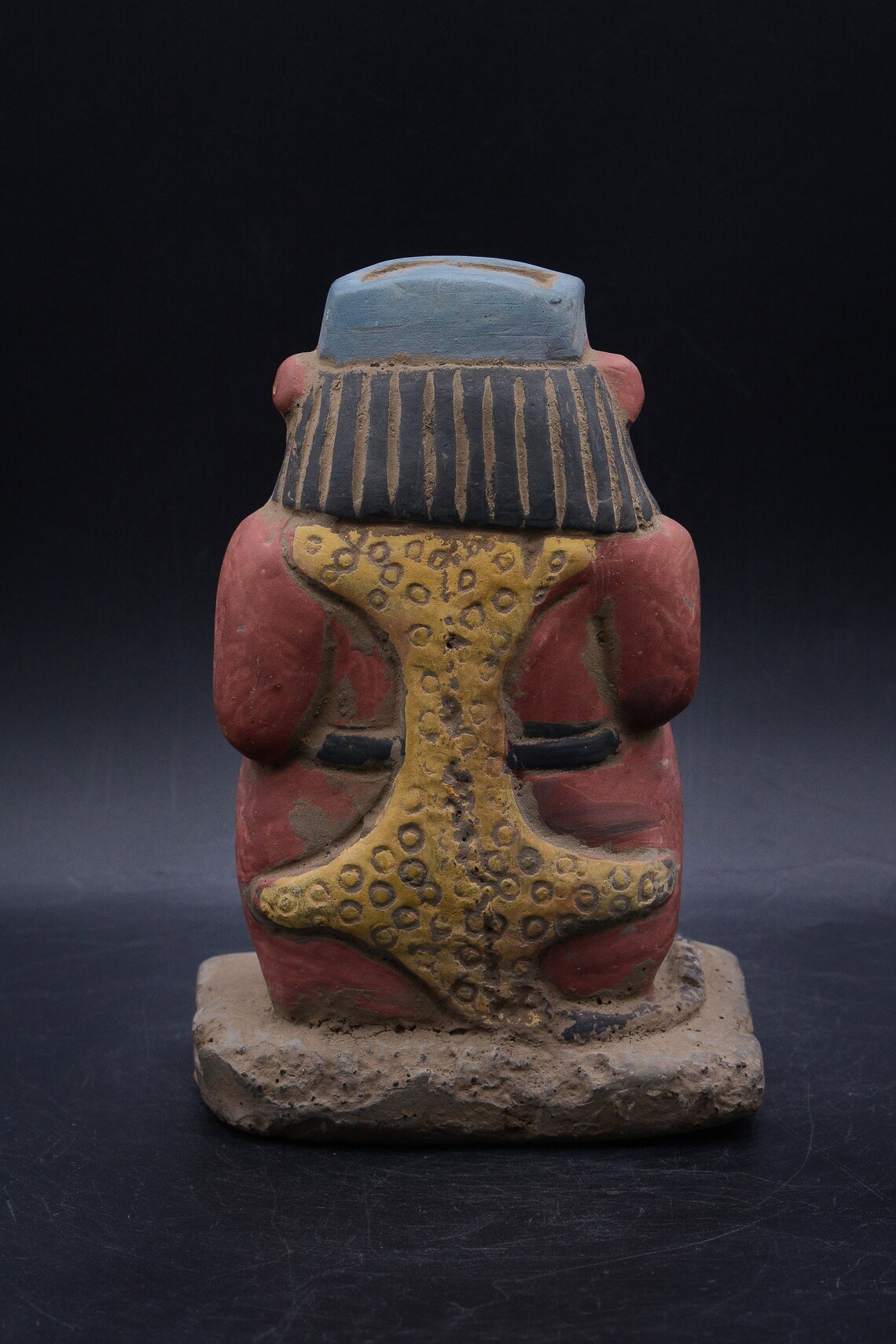 Unique Egyptian Art Statue of God Bes the Dwarf Protector of | Etsy