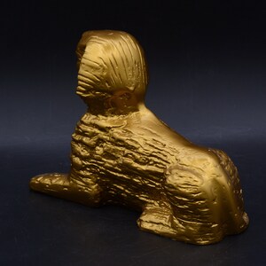 Statue of Egyptian Art Hand Made Sphinx 3 Color Gold / Bronze / White ...