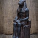 Seated Anubis Statue God of Death Sculpture Black Stone Heavy Made in ...