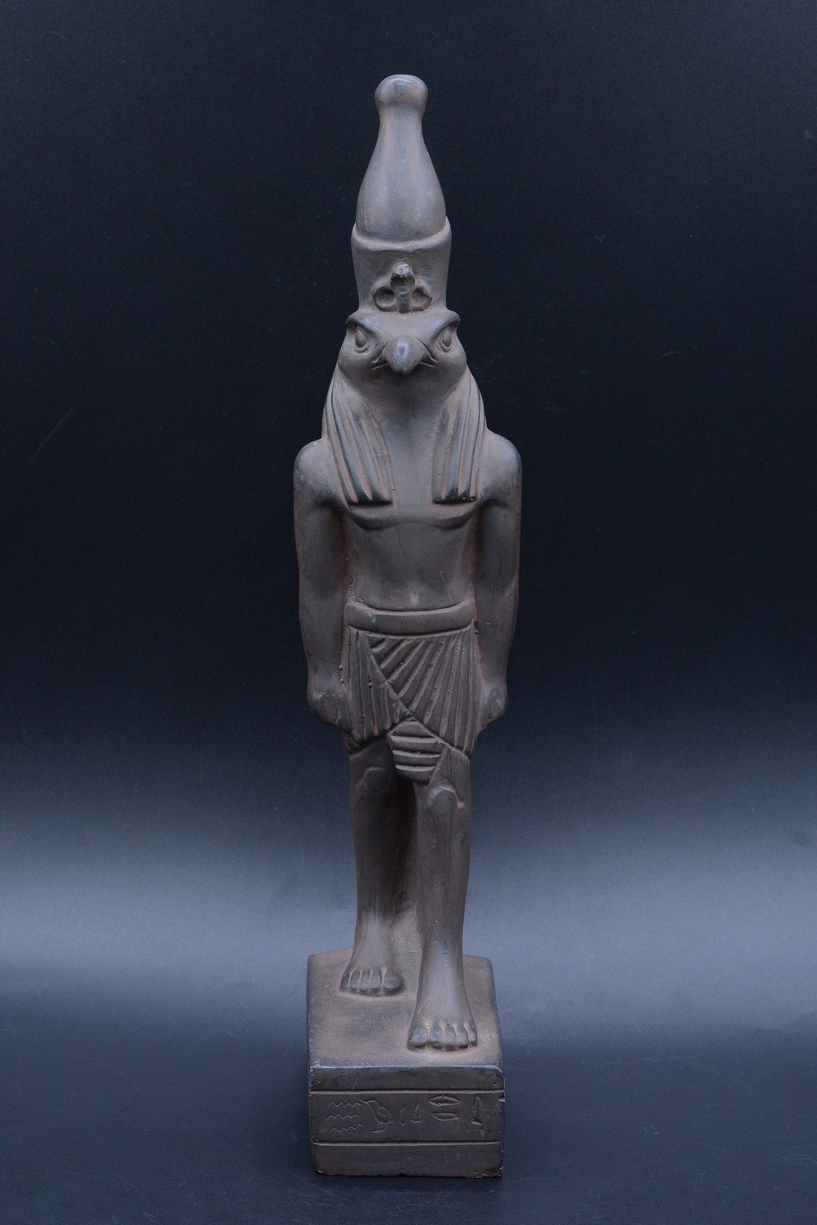 Statue of Ancient Egyptian Falcon Bird God Horus 2 Size Dark - Etsy