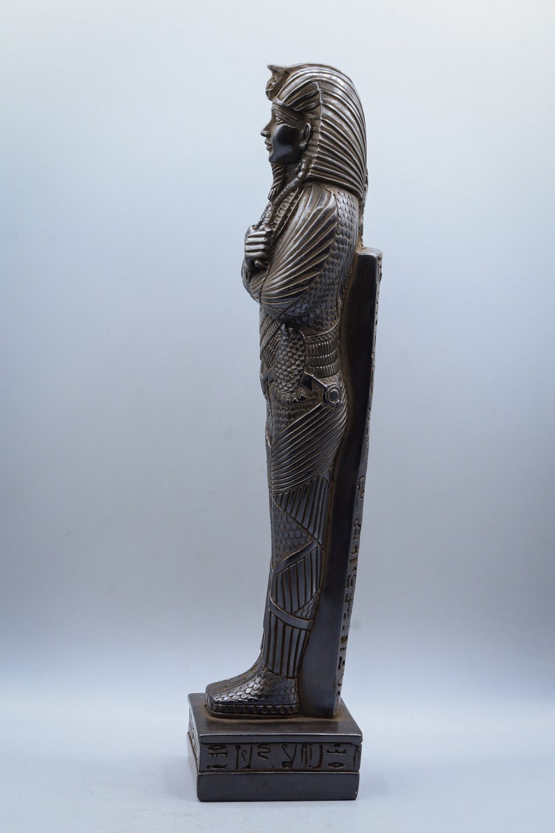 Unique Ancient Egyptian Statue of King Tutankhamun Large Black - Etsy