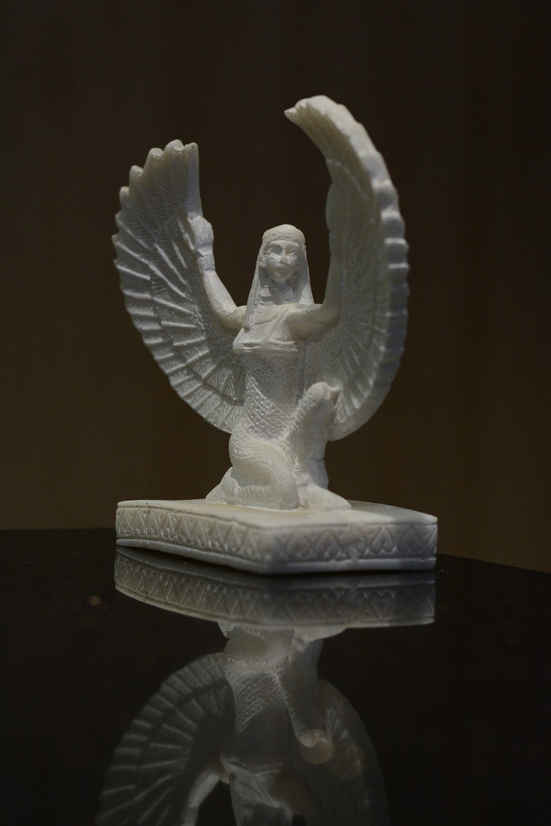 Unique Isis Wings Goddess of Healing and Magic Sculpture Altar - Etsy