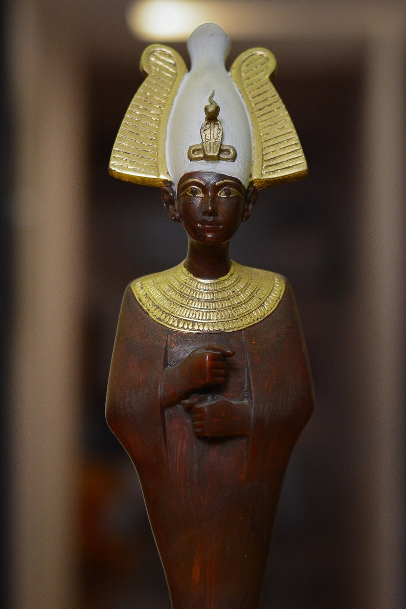 Statue of Osiris God of the Deceased Unique Large Ancient - Etsy