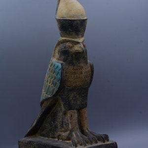 Statue Horus Falcon Bird Headed God of Sky Unique Art - Etsy