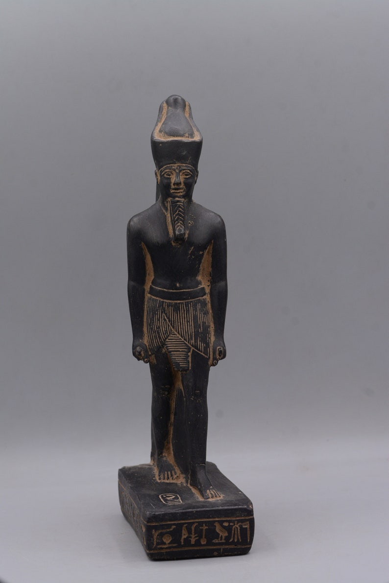 Estatua única del primer rey de Egipto Faraón Menes Narmer - Etsy España