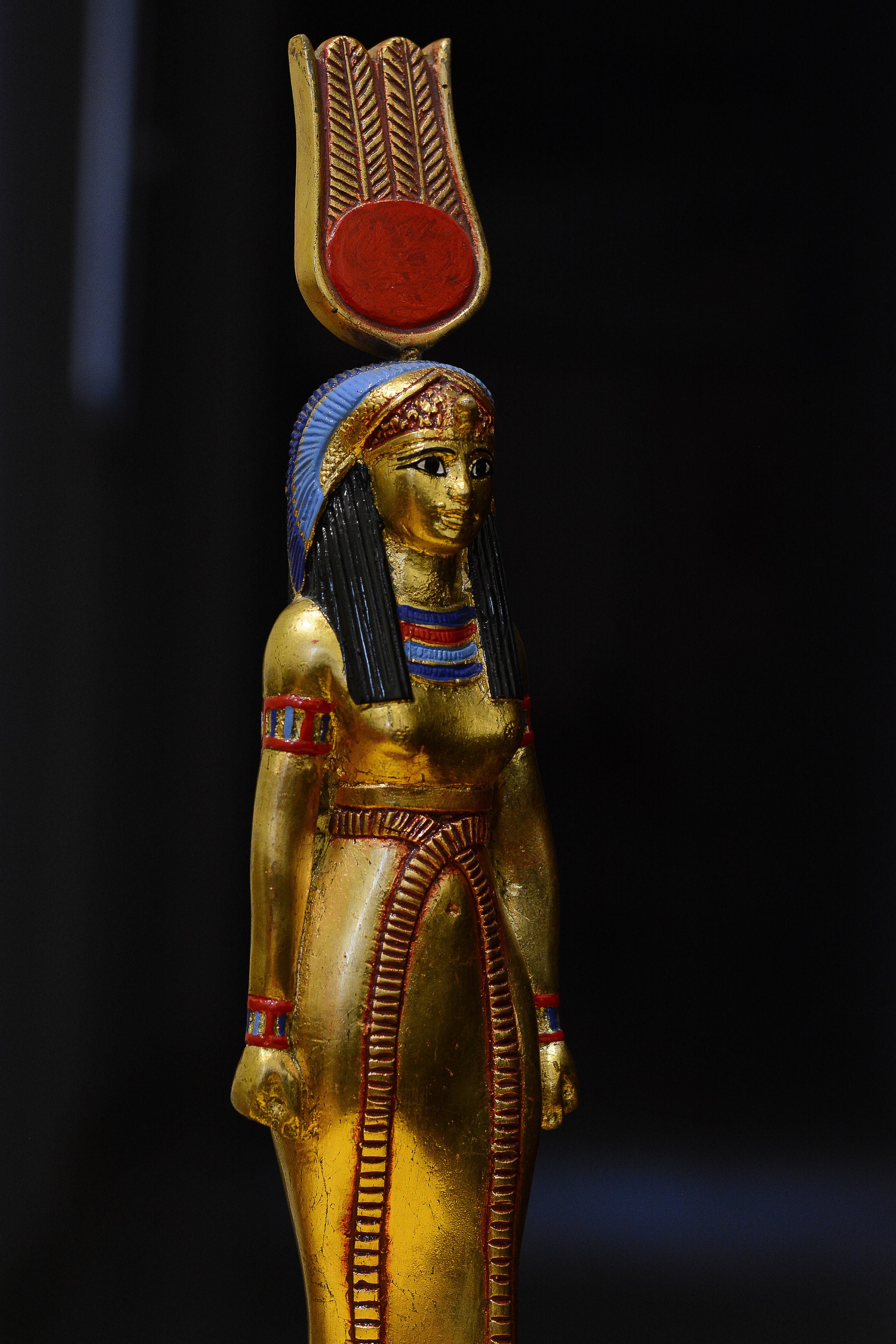 Unique Statue Isis Goddess of Healing and Magic Large Hand - Etsy