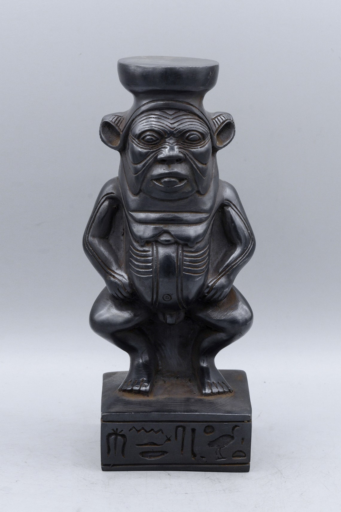 Statue of the God Bes the Dwarf Protector of Households and | Etsy