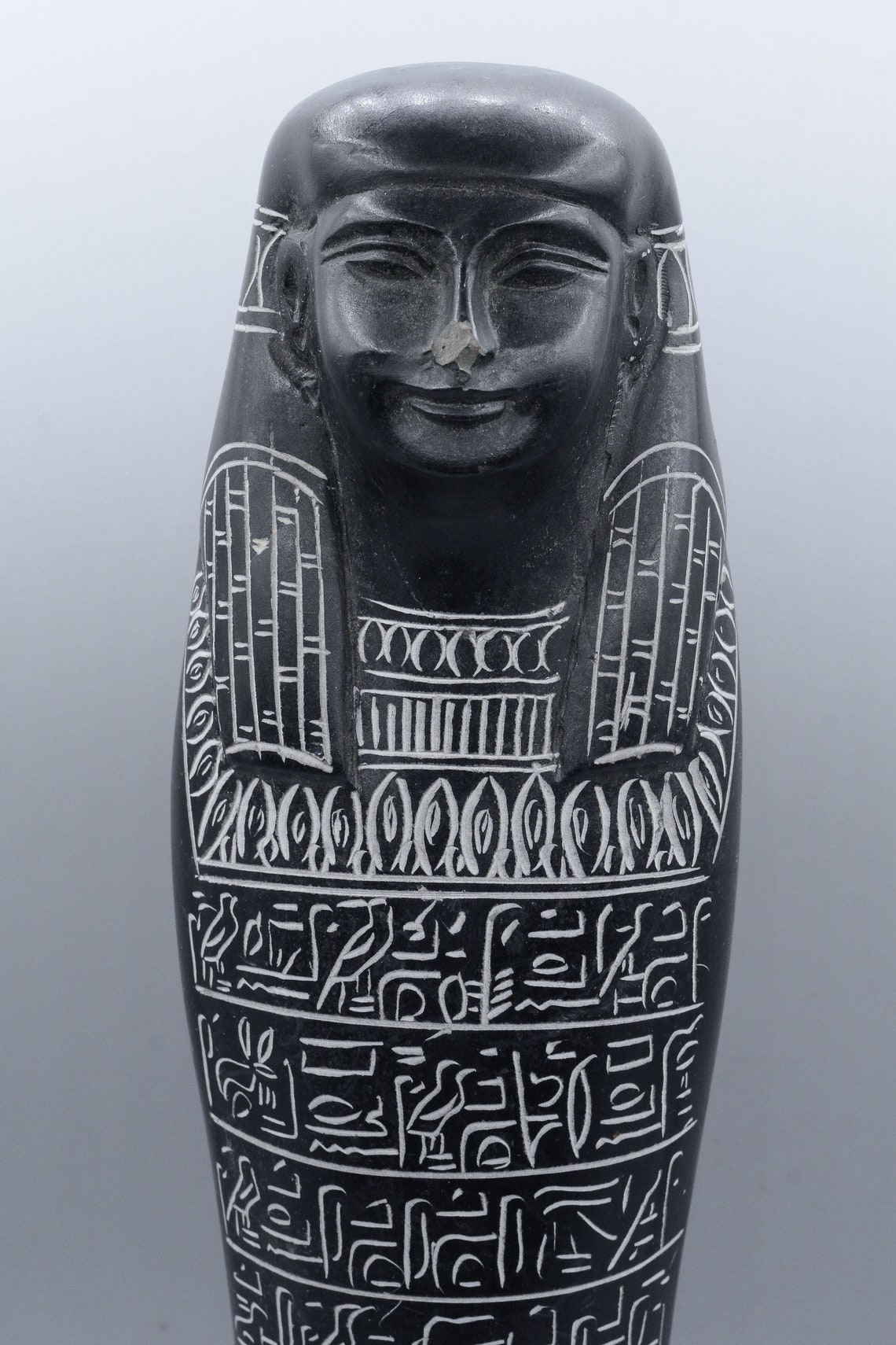 Rare Ancient Egyptian Imsety son of Horus Heavy Carved Stone - Etsy