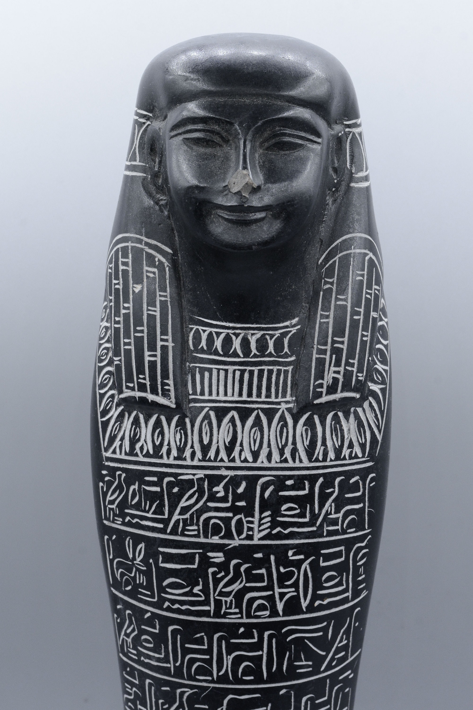 Rare Ancient Egyptian Imsety (son of Horus) Heavy Carved Stone Made in ...