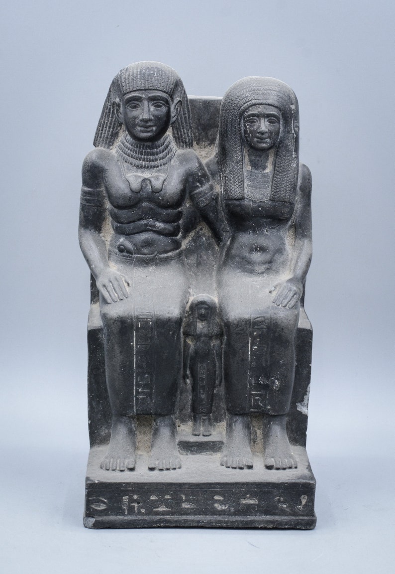 Ancient Egyptian Noble Sennefer and Wife Senay and Daughter - Etsy