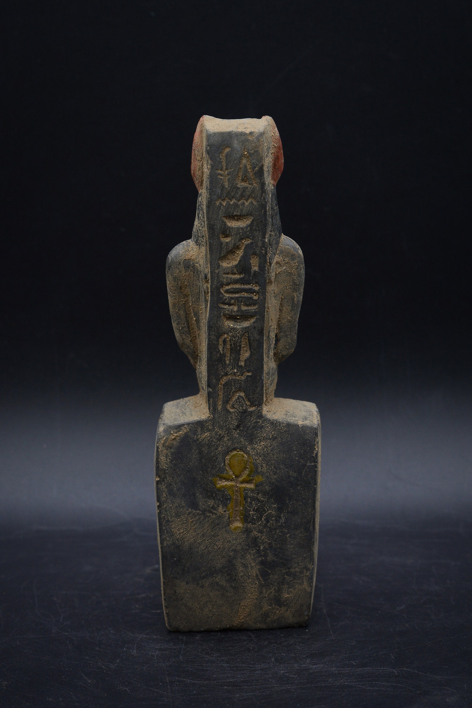 Statue of Egyptian God anubis Seated 2 style stone made in | Etsy