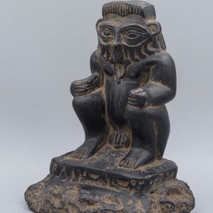 Unique Statue of God Bes the Dwarf, Protector of Households Stone Made ...