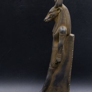Statue Montu God of War Lord of Medamud, Depicted With a Bull’s Head ...