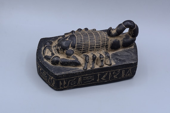 Unique Egyptian art serket the Scorpion goddess Sculpture 2 | Etsy