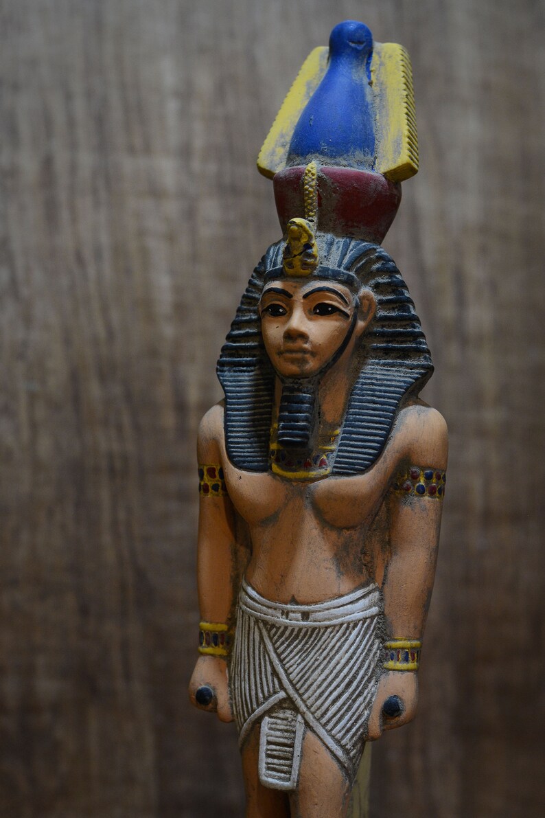 Statue of Egyptian Art Pharaoh King Ramesses II Large - Etsy