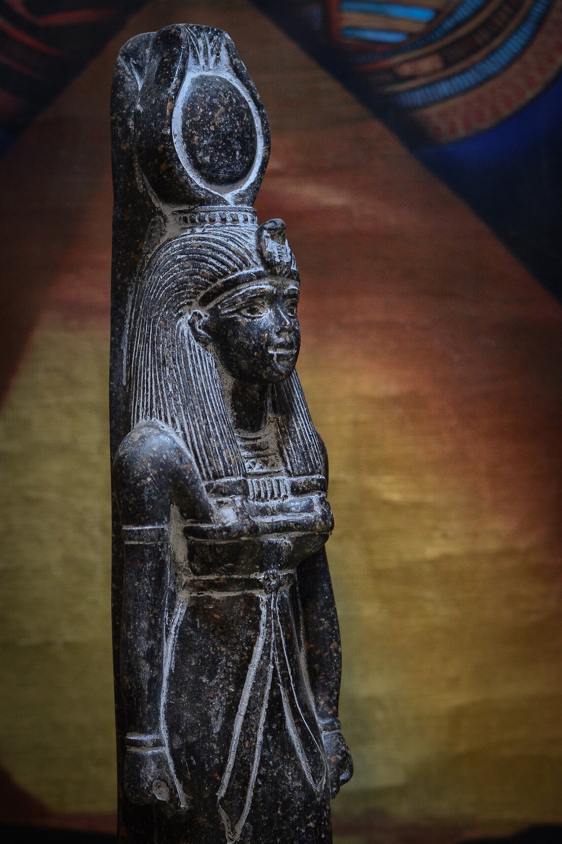 Isis Goddess Statue Sculpture Granite Stone Heavy 2 Style - Etsy