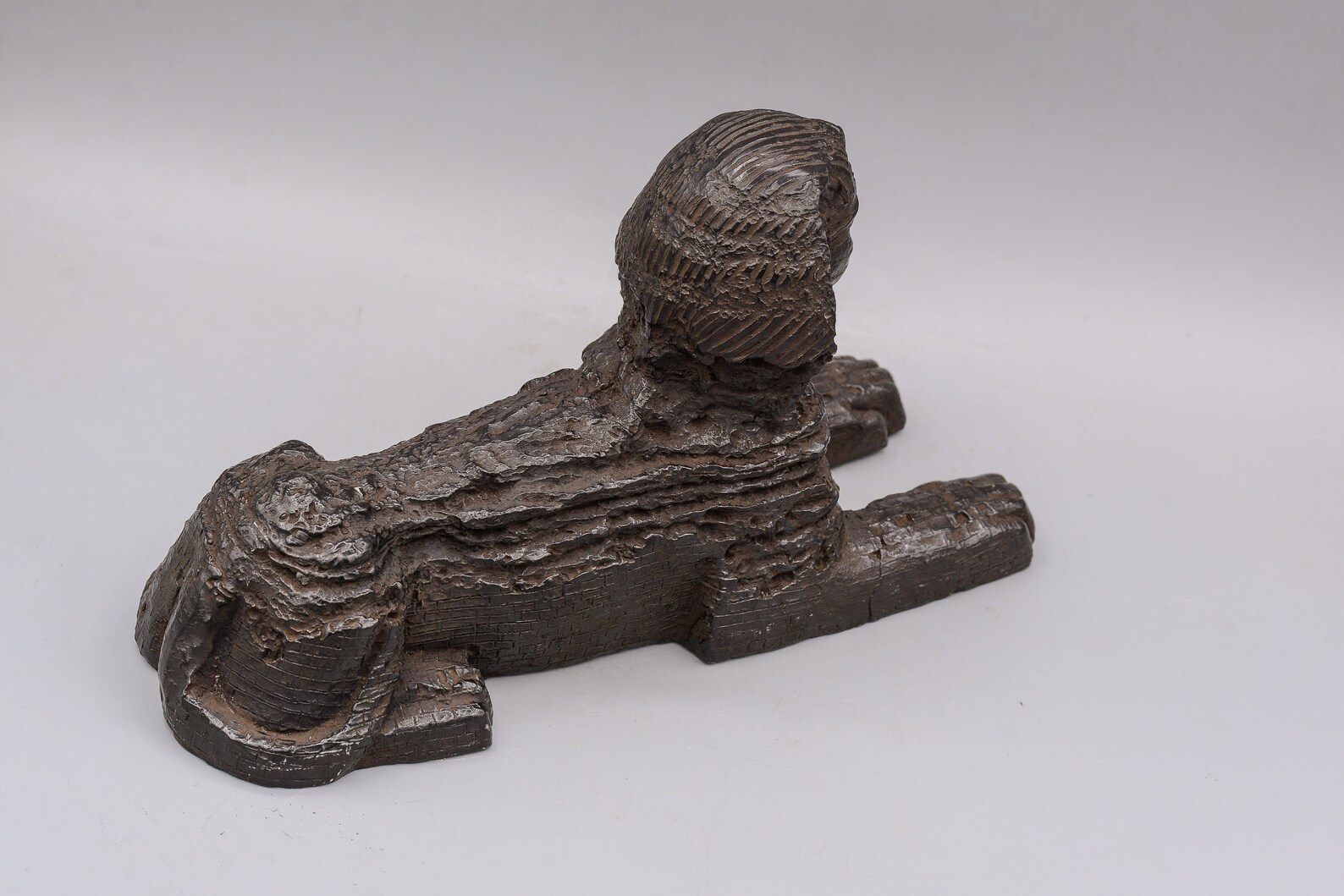Egyptian Statue Sphinx Black Solid Stone Heavy Made in Egypt - Etsy