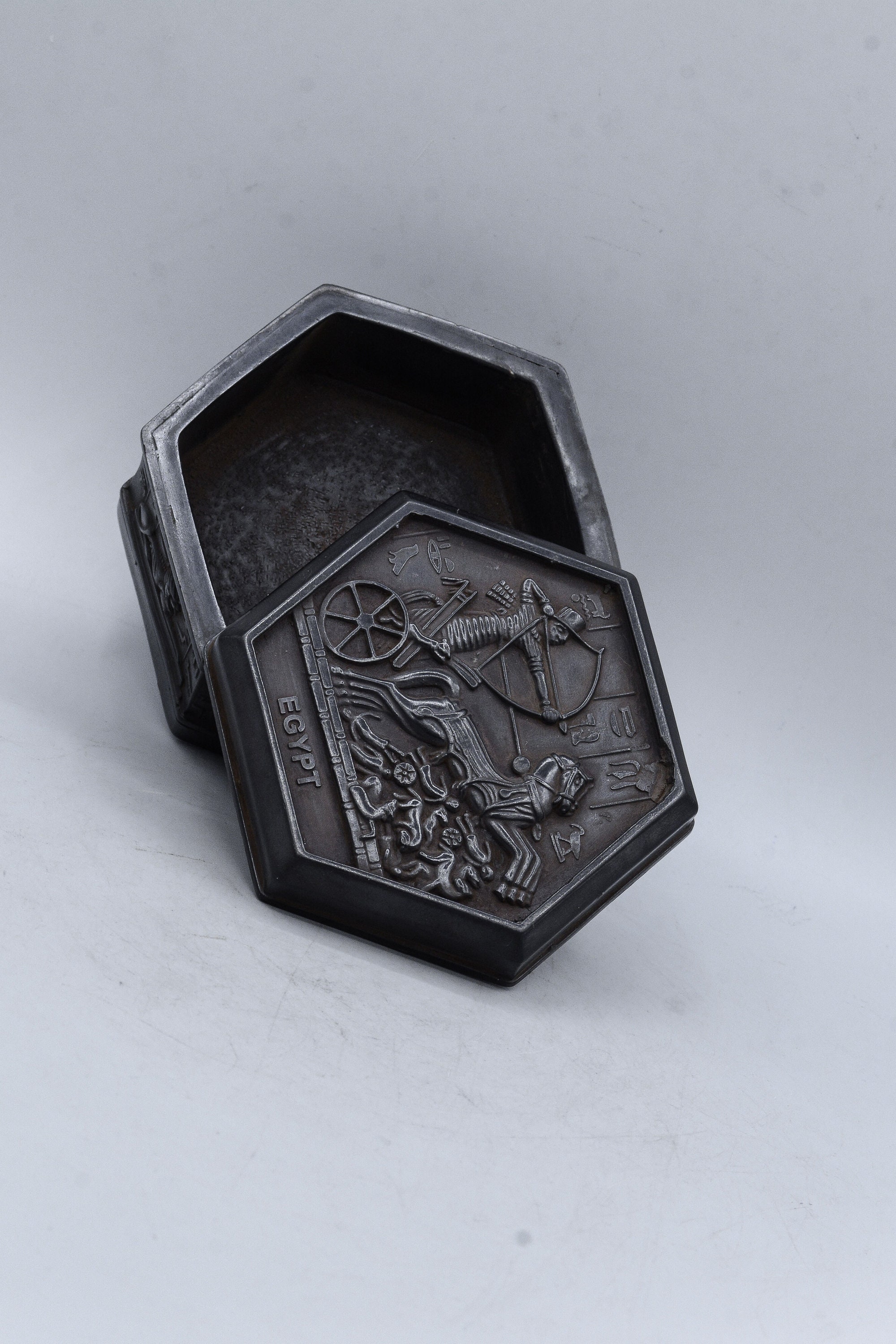 Egyptian Box Decorative Art HIEROGLYPHICS Ornament Pharaonic | Etsy