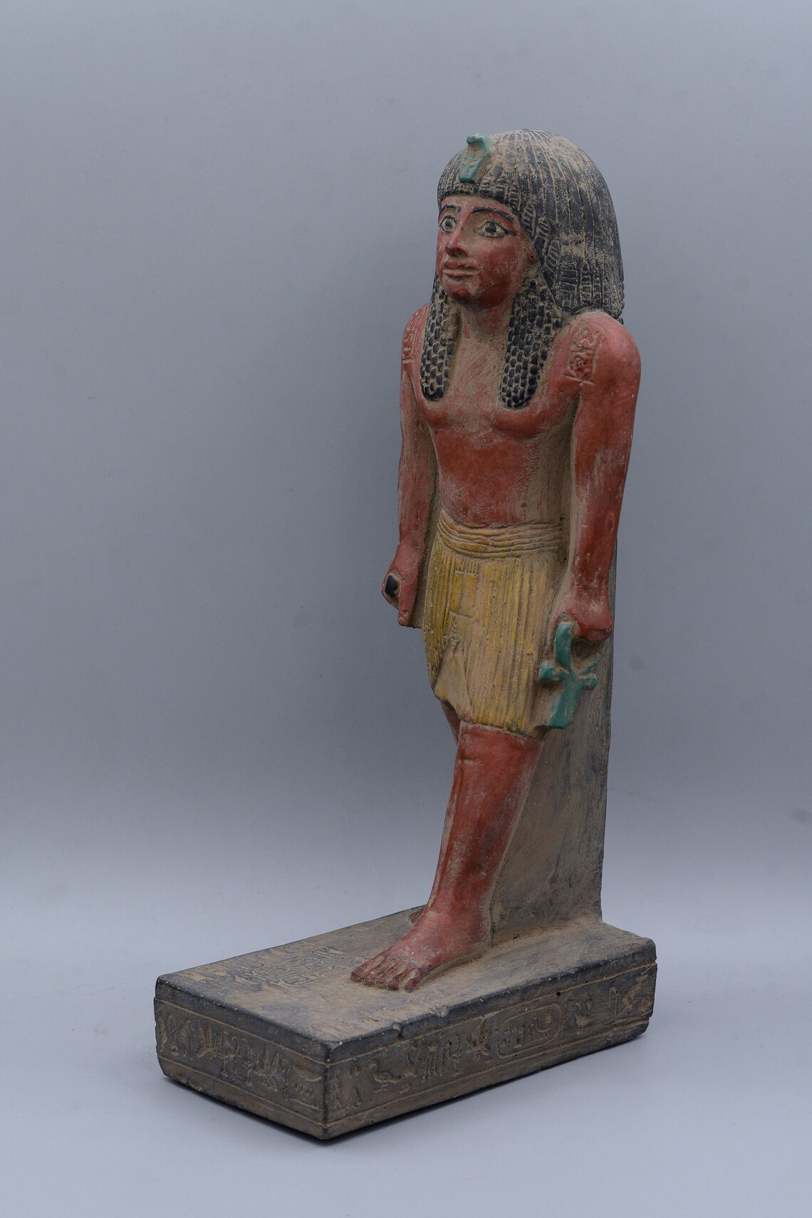 Unique Statue of Egyptian Art Pharaoh Seti II Heavy Stone Made | Etsy