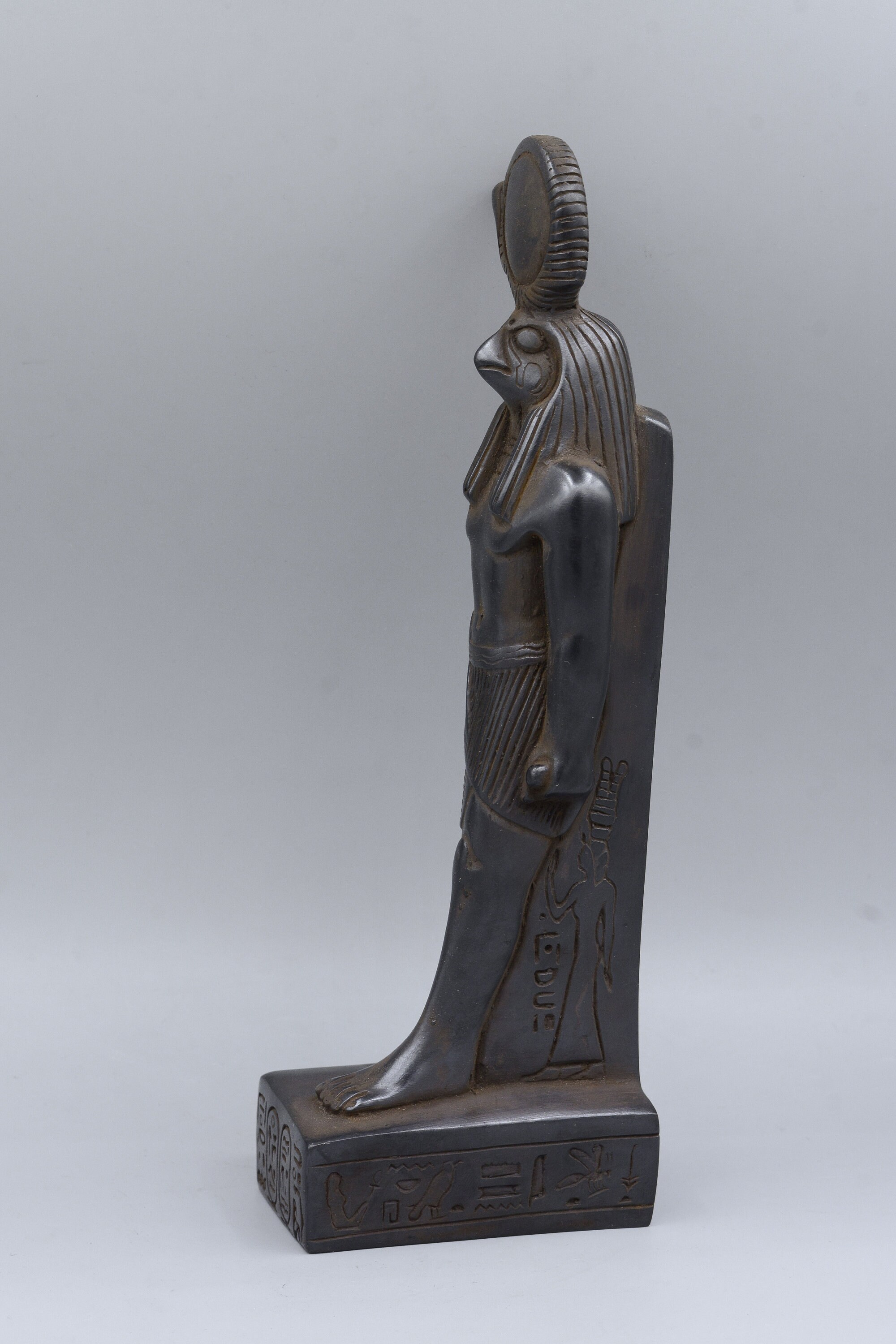 Statue of Ra Harakhte Sun God crowned with a solar disk made | Etsy