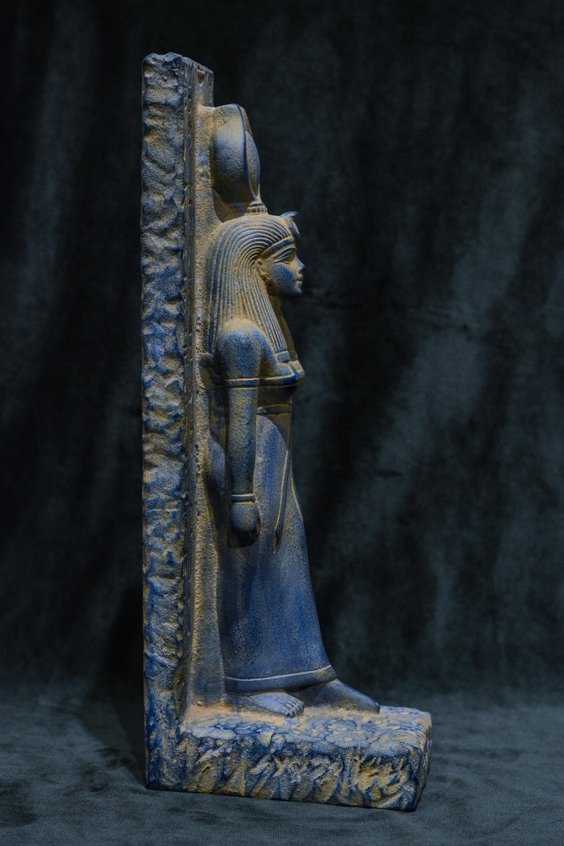 Unique Isis Statue Goddess of Healing and Magic Large Relief - Etsy