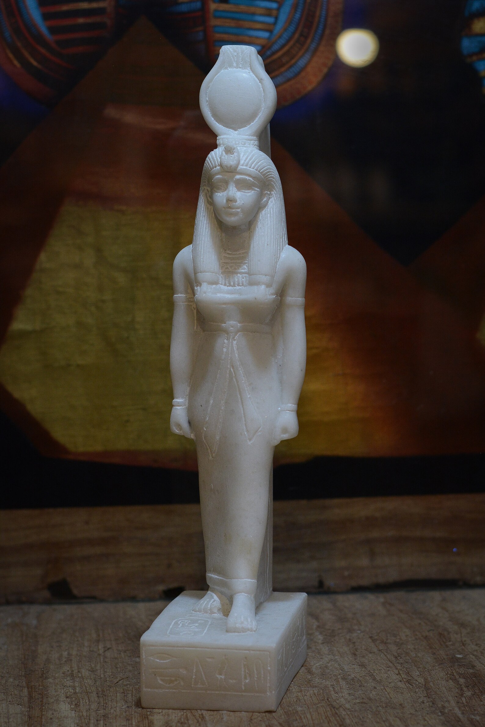 Isis Statue White Goddess of Healing and Magic Sculpture Altar - Etsy