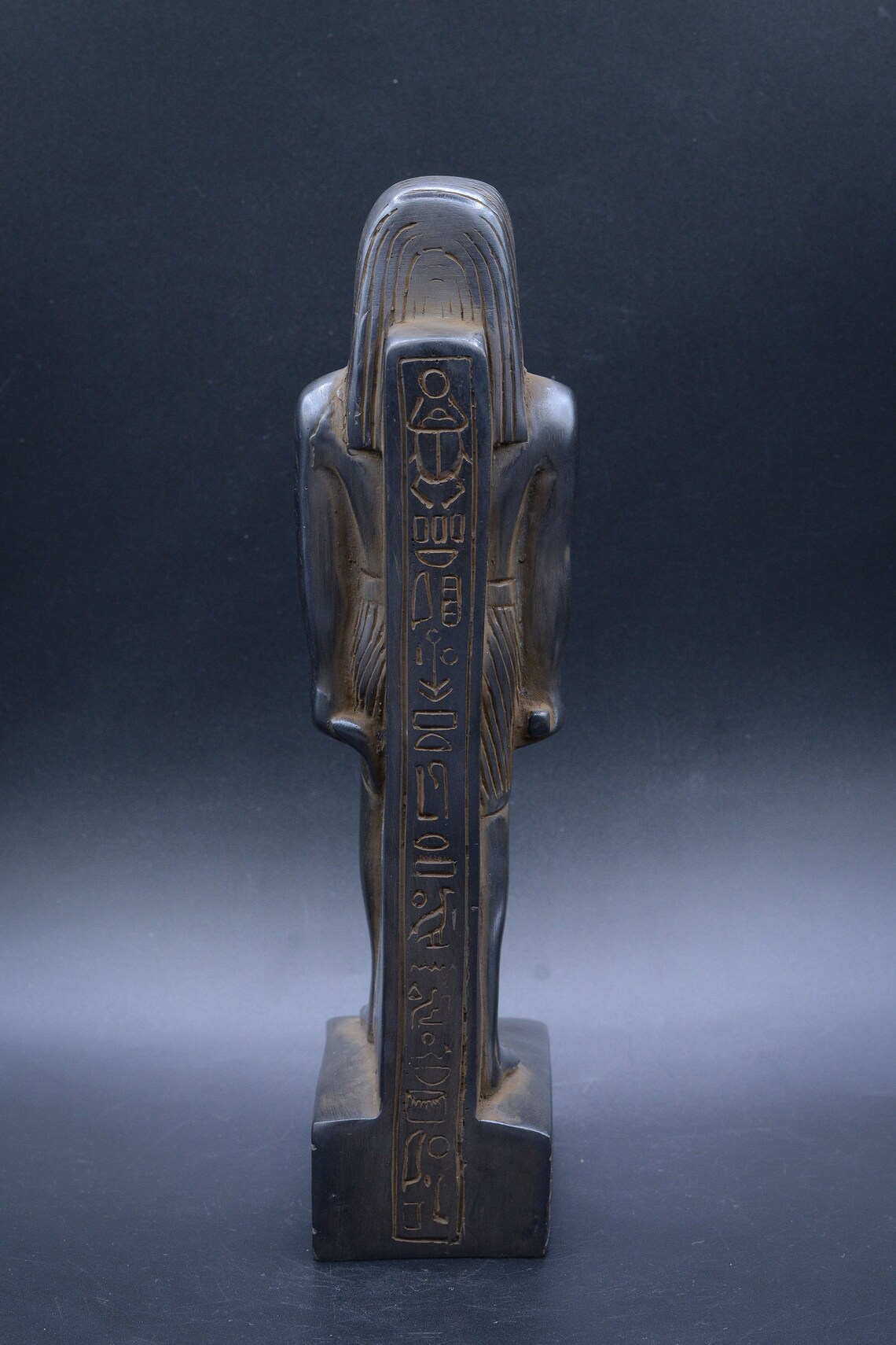 Statue of Egyptian God Khepri Scarab Sun God black 2 size made | Etsy