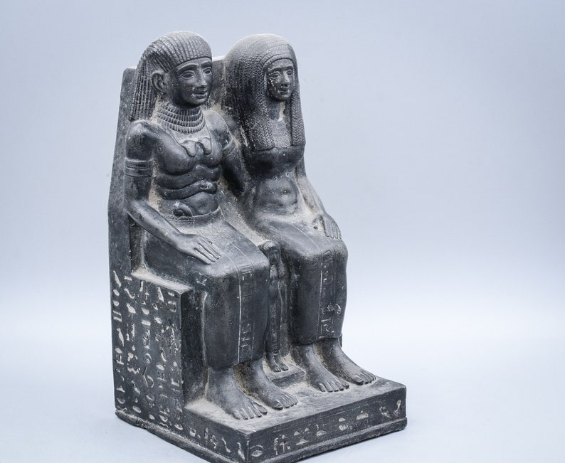 Ancient Egyptian Noble Sennefer and Wife Senay and Daughter - Etsy