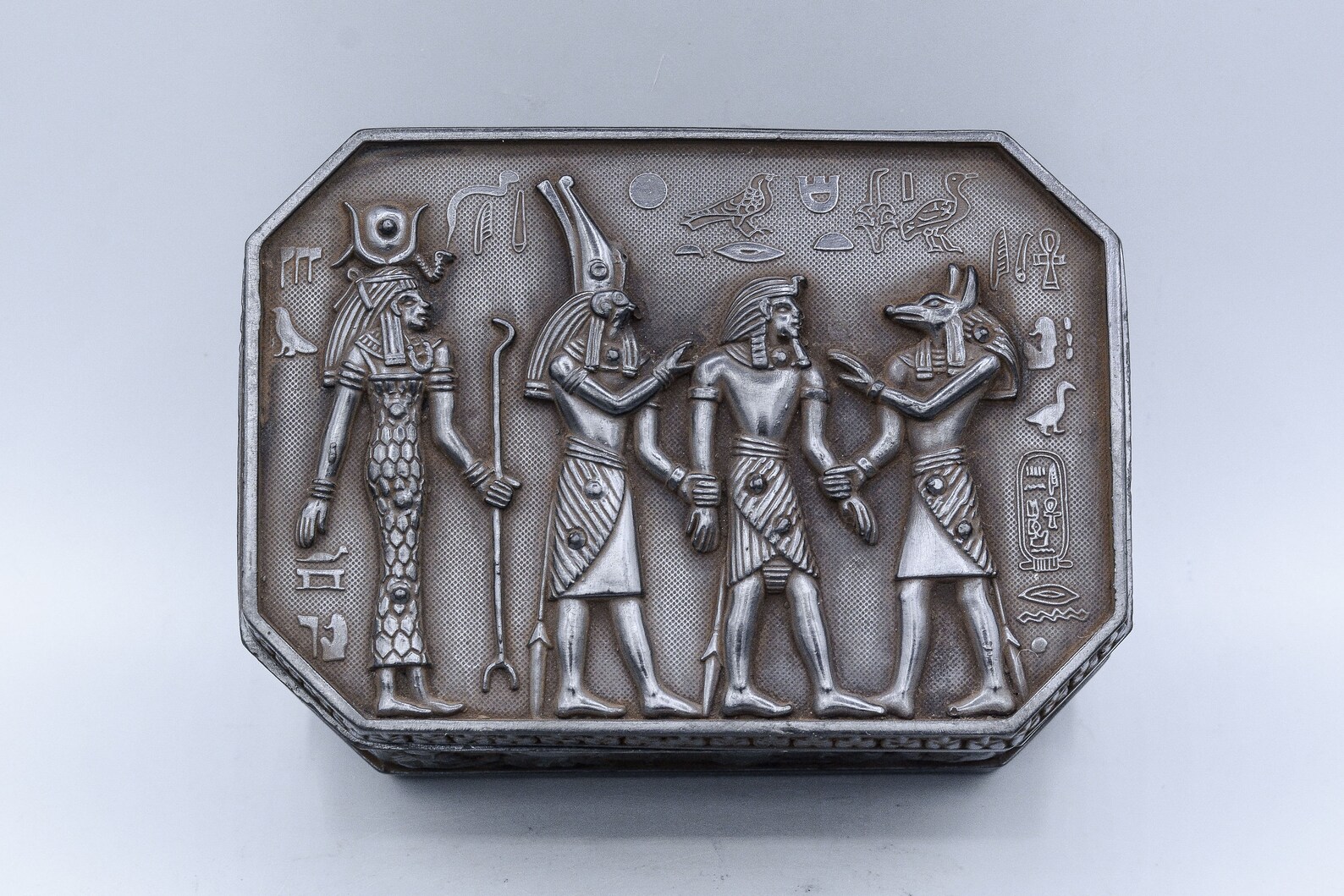 Egyptian art Box decorative Pharaonic black made in egypt | Etsy