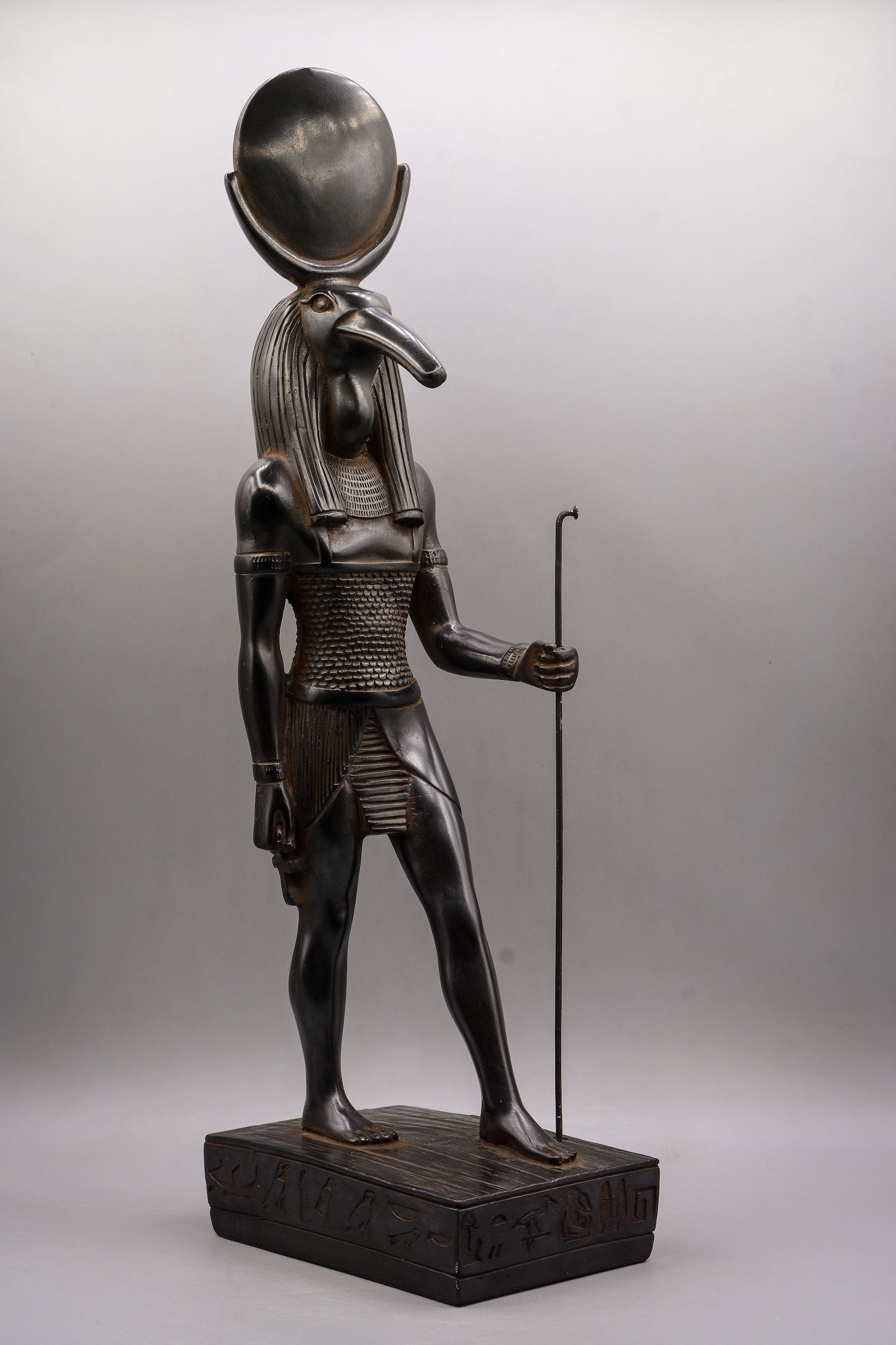Statue Thoth God of the Moon and Wisdom Black Large Ancient Egyptian Art Made in Egypt - Etsy