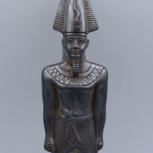 Statue of Egyptian God Osiris Black Statue Made in Egypt - Etsy