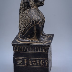 Statue of Thoth Baboon Seated Monkey (moon God Thoth) and Wisdom ...