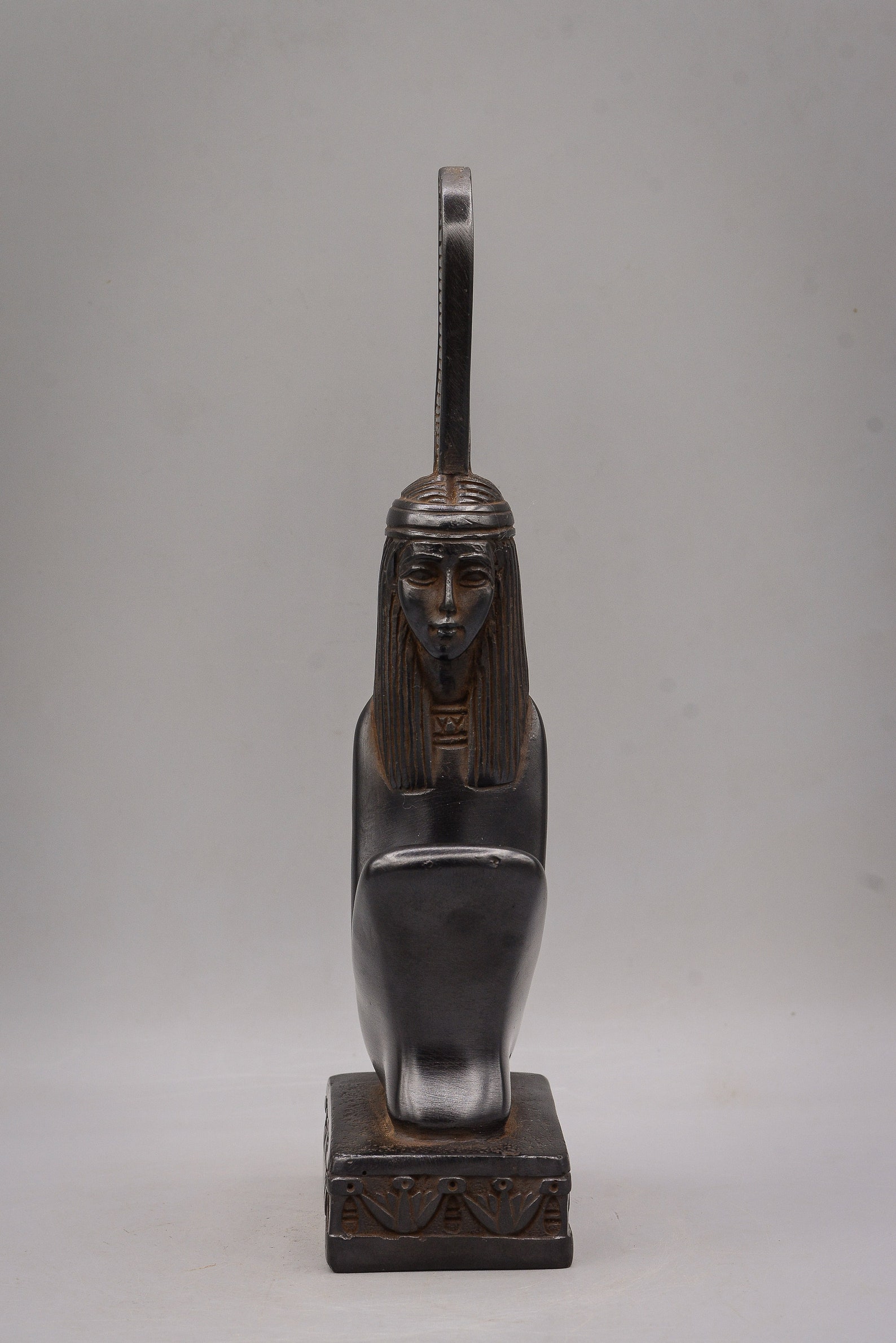 Statue Maat Goddess of Balance and Truth Black Figurine Handmade ...