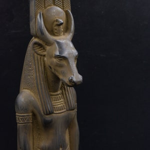 Statue Montu God of War Lord of Medamud, Depicted With a Bull’s Head ...