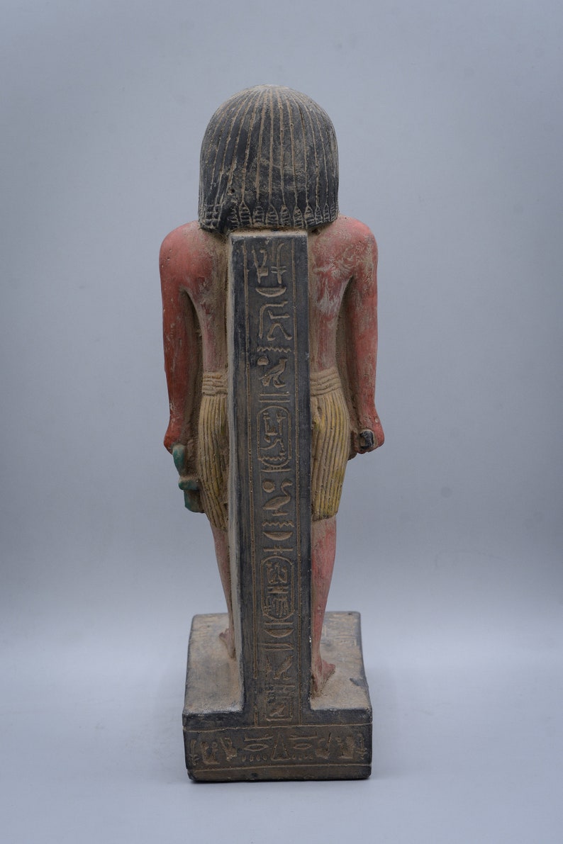 Estatua única del arte egipcio faraón Seti II piedra pesada | Etsy