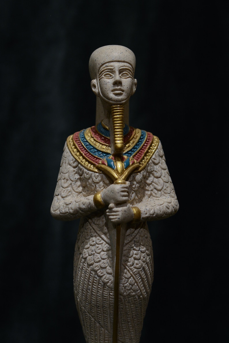 Egyptian Statue Ptah God of Memphis Sculpture Handcrafted - Etsy