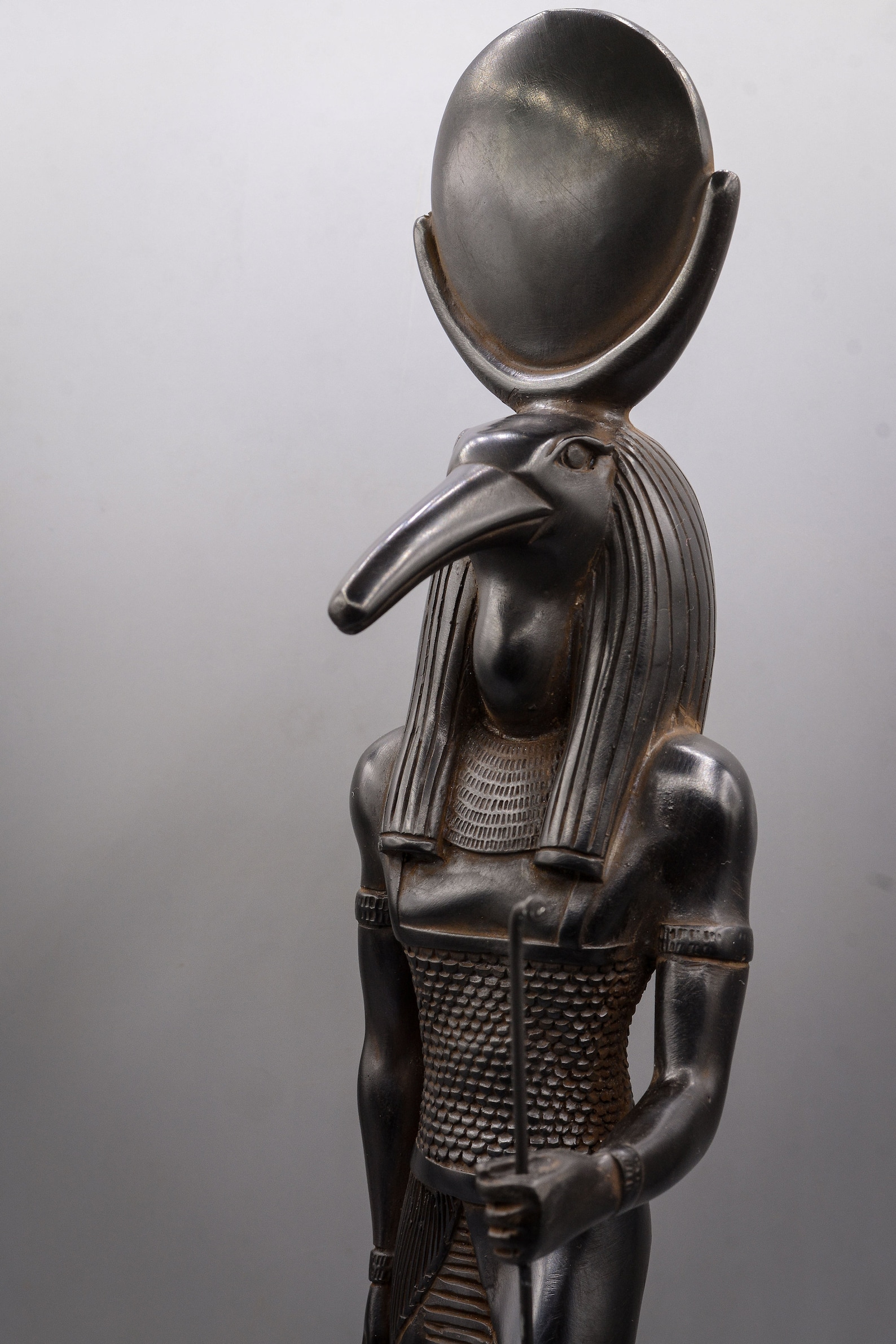 Statue Thoth God of the Moon and Wisdom Black Large Ancient - Etsy