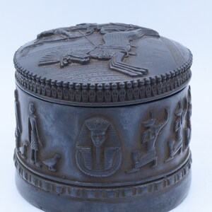 Egyptian Box Pharaonic Inscriptions Decorative Art Stone Made in Egypt ...