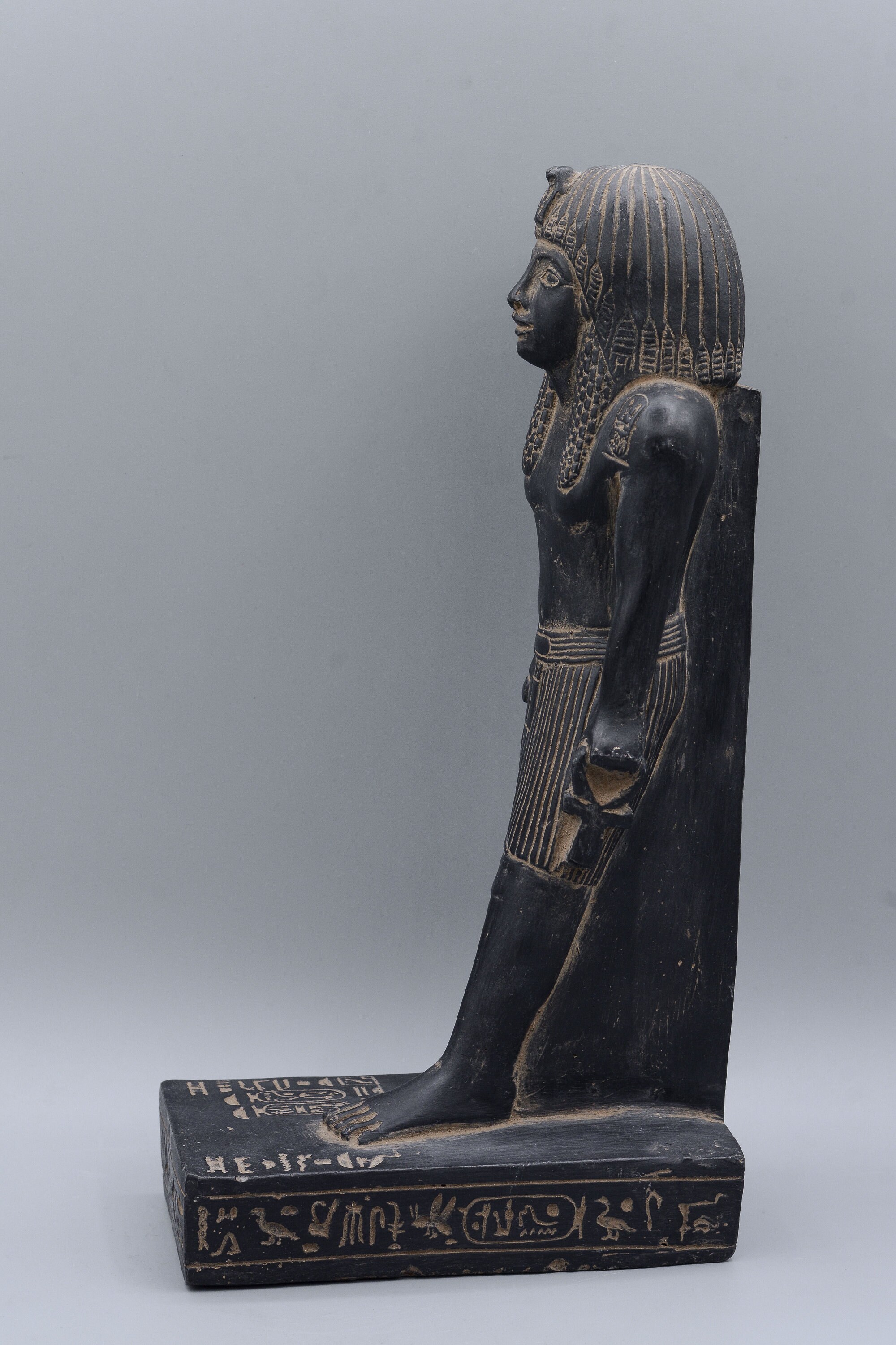 Unique Statue of Egyptian Art Pharaoh Seti II Heavy Black - Etsy