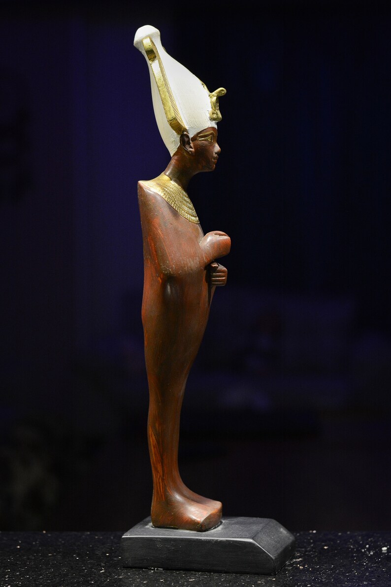 Statue of Osiris God of the Deceased Unique Large Ancient - Etsy