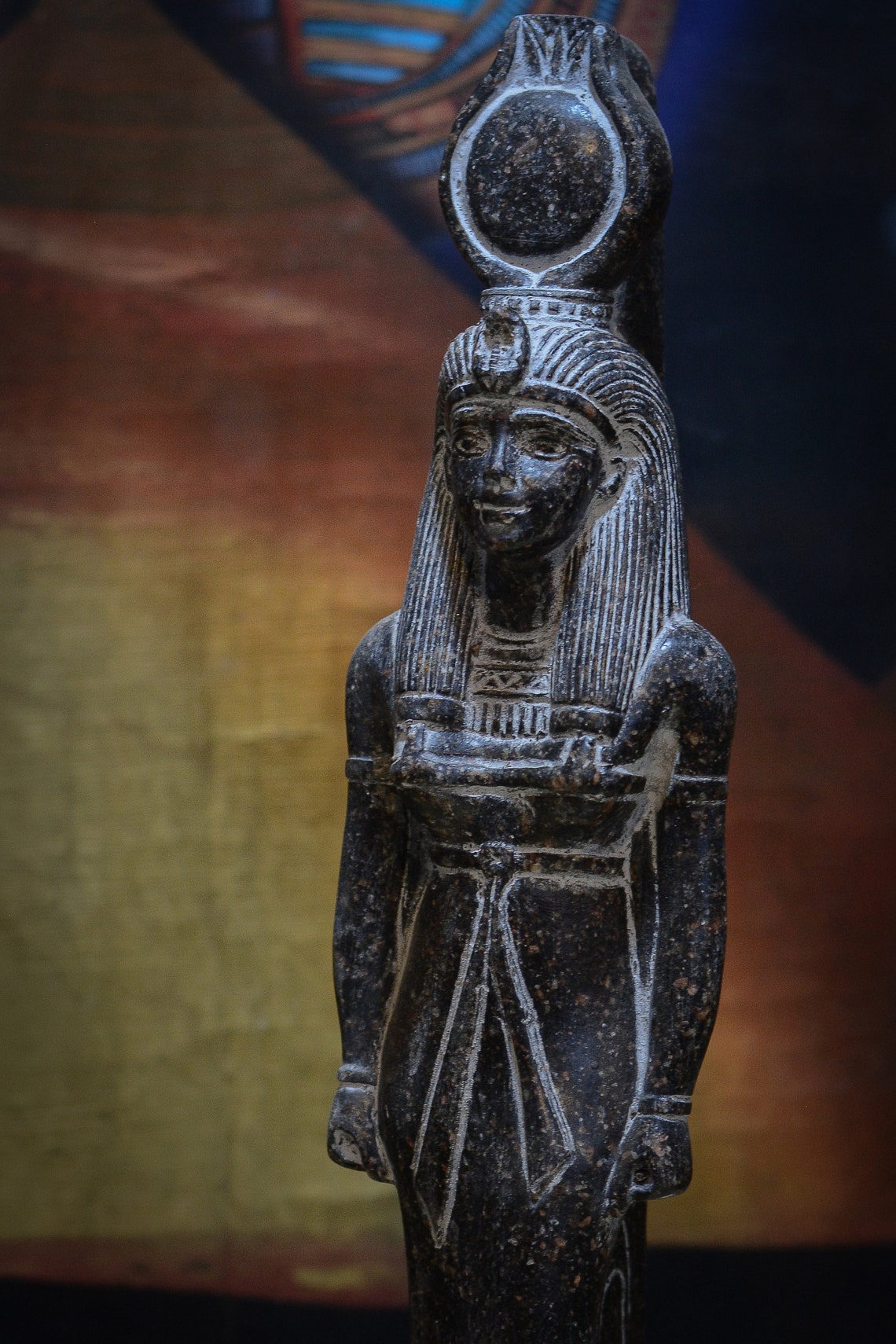 Isis Goddess Statue Sculpture Granite Stone Heavy 2 Style - Etsy