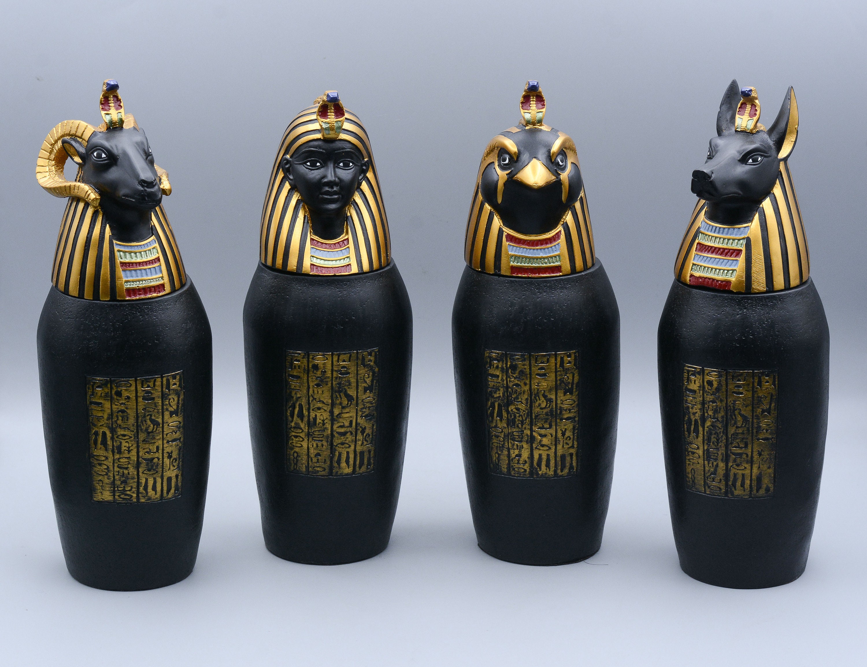 How To Draw Canopic Jars