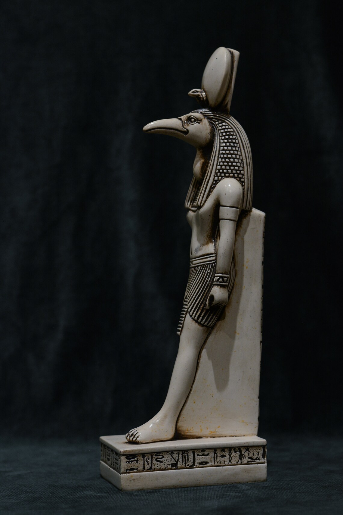 Statue Thoth God of Knowledge and Wisdom Large Unique Ancient Egyptian ...