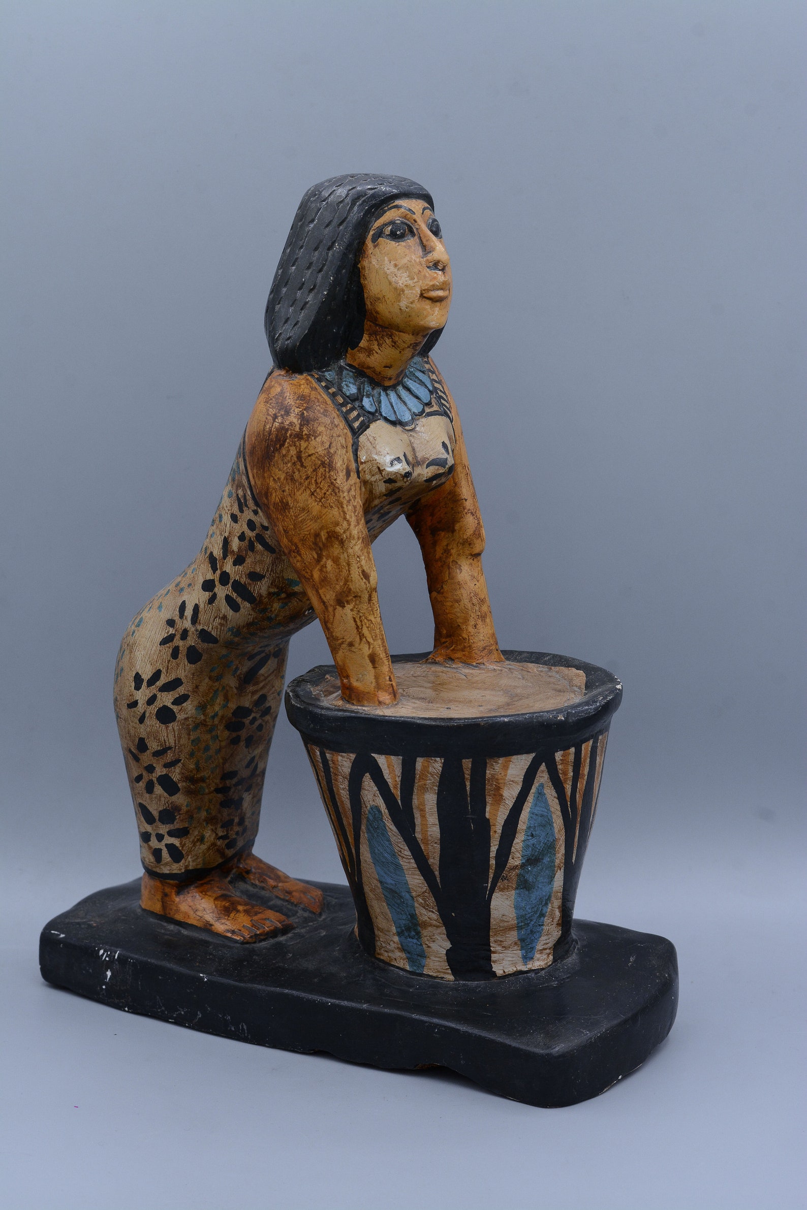 Unique Ancient Egyptian Art Heavy Statue of Woman Grinding - Etsy